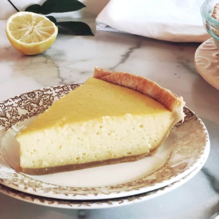 Smooth And Creamy Italian Ricotta Pie Recipe - Keeping It Simple Italian