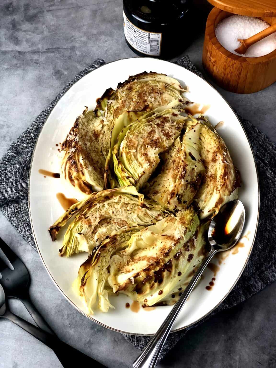 Roasted Italian Cabbage - Keeping It Simple Italian