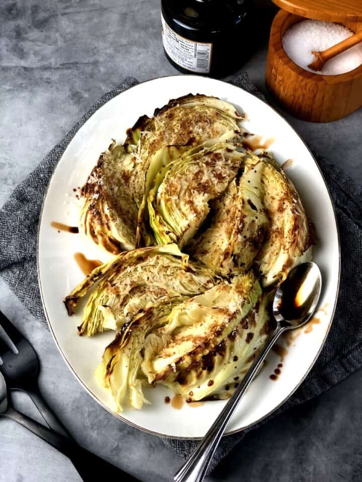 Roasted Italian Cabbage - Keeping It Simple Italian