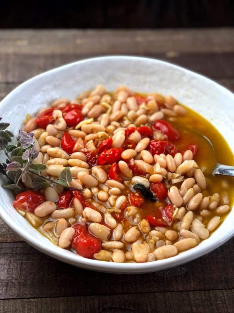 Fagioli all'Uccelletto (Stewed Beans with Tomatoes) - Keeping It Simple ...
