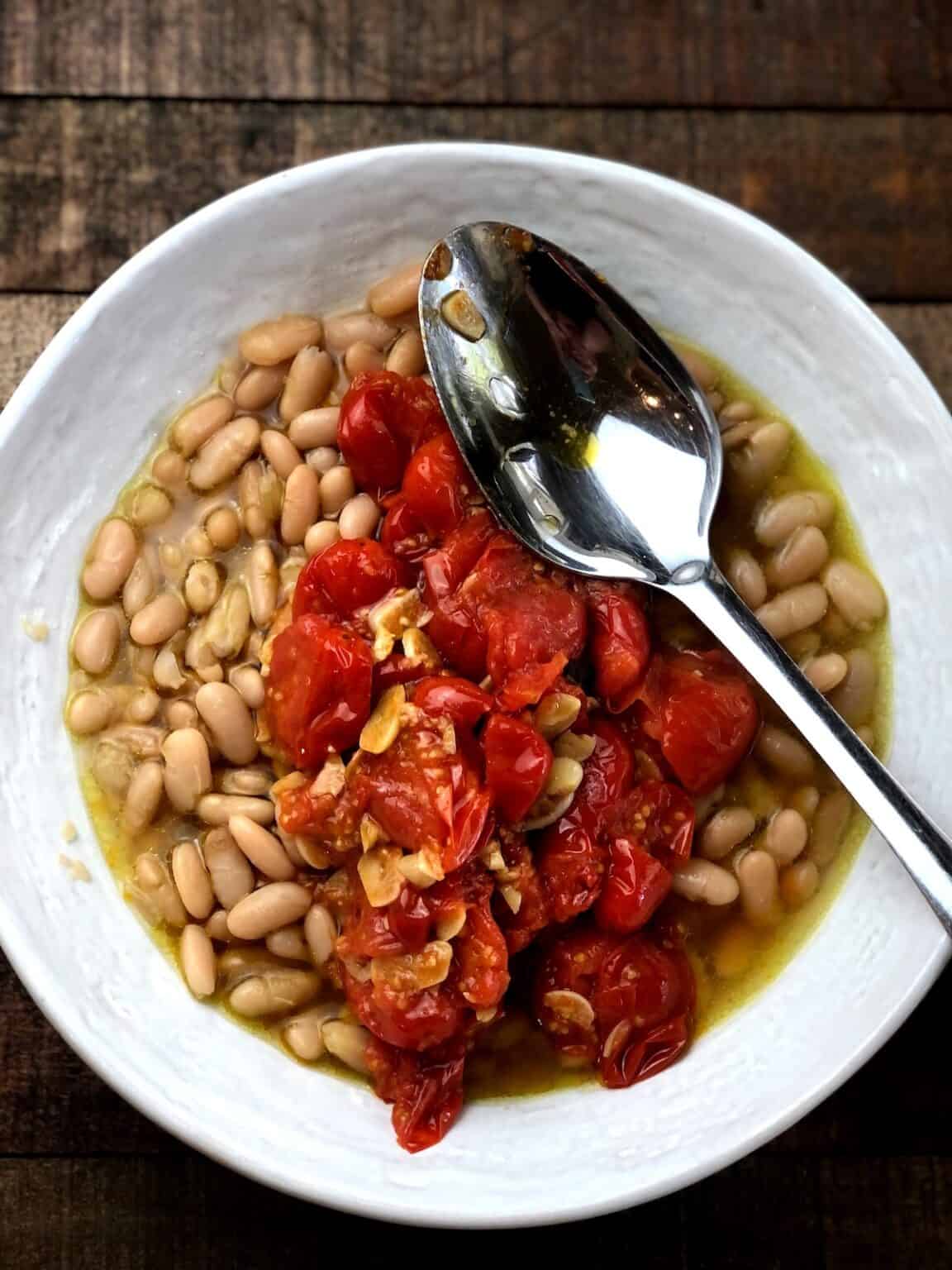 Fagioli all'Uccelletto (Stewed Beans with Tomatoes) - Keeping It Simple ...