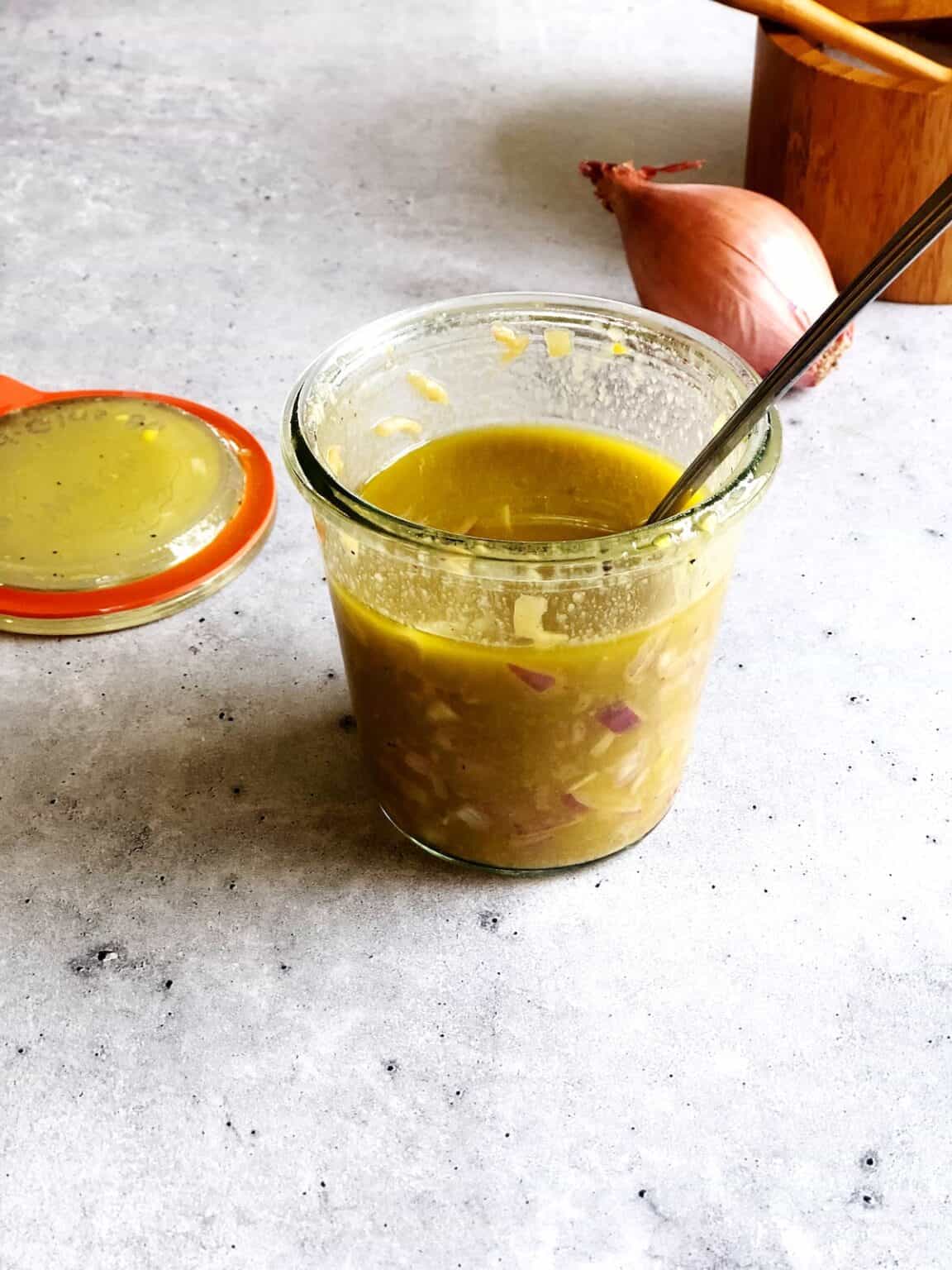 Sherry Shallot Dressing - Keeping It Simple Italian