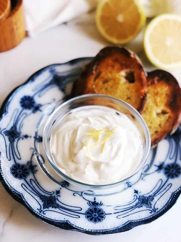 Whipped Ricotta Dip with Lemon - Keeping It Simple Italian