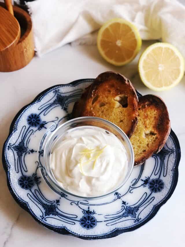 Whipped Ricotta Dip with Lemon - Keeping It Simple Italian