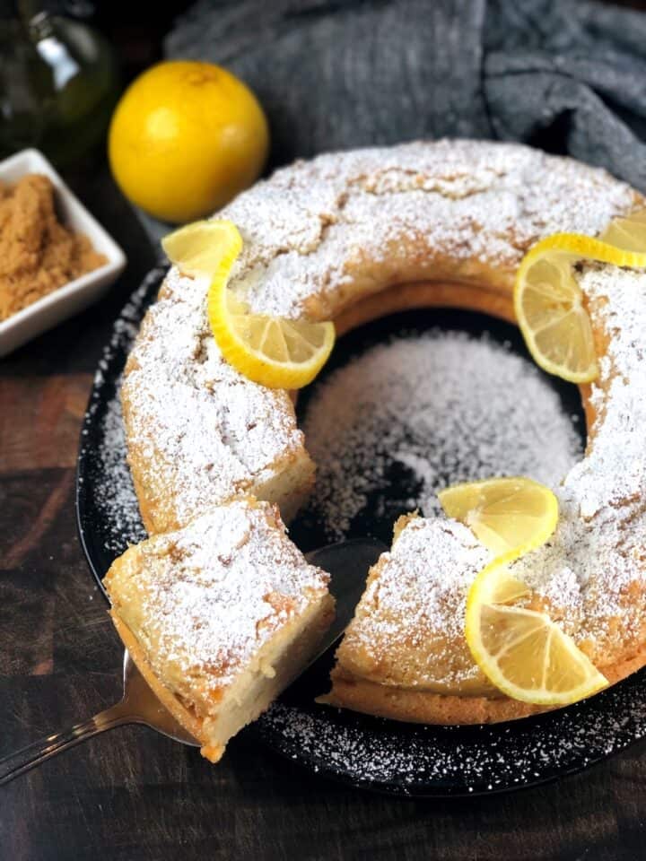 Italian Lemon Ricotta Cake (Ciambella Cake Recipe) - Keeping It Simple ...