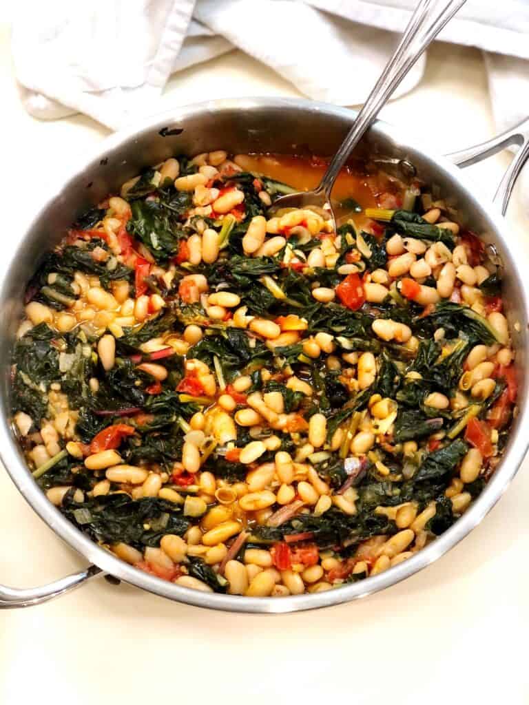 Swiss Chard and Cannellini Beans (Italian Style) - Keeping It Simple ...
