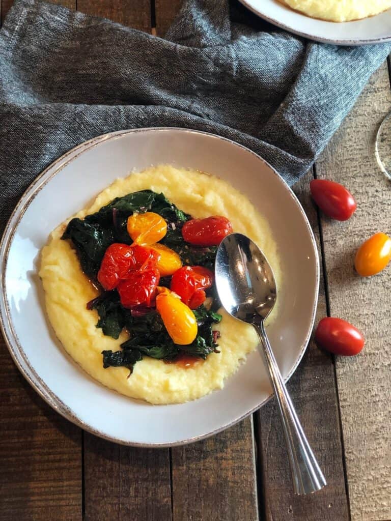 How To Make Polenta: Easy And Quick Creamy Polenta - Keeping It Simple ...