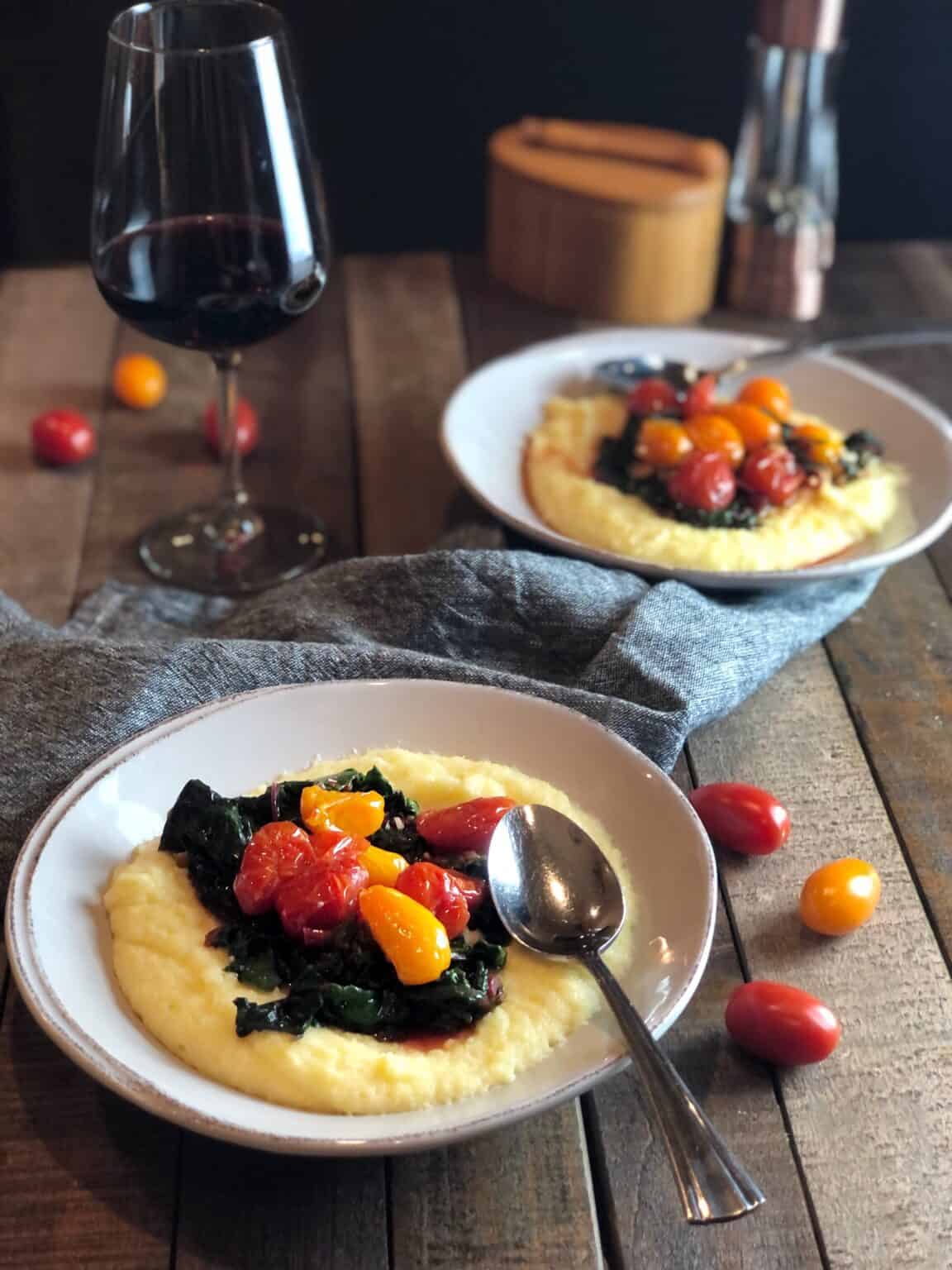How To Make Polenta: Easy And Quick Creamy Polenta - Keeping It Simple ...