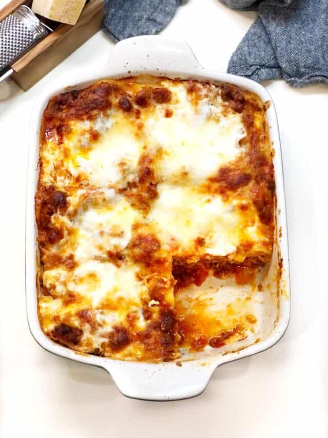Italian-American Lasagna Recipe - Keeping It Simple Italian