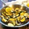 Sauteed Zucchini Italian Style (With Garlic And Lemon) - Keeping It ...