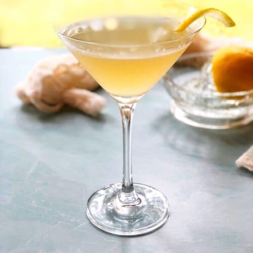 Lemon Basil Martini With Italicus - Keeping It Simple Italian