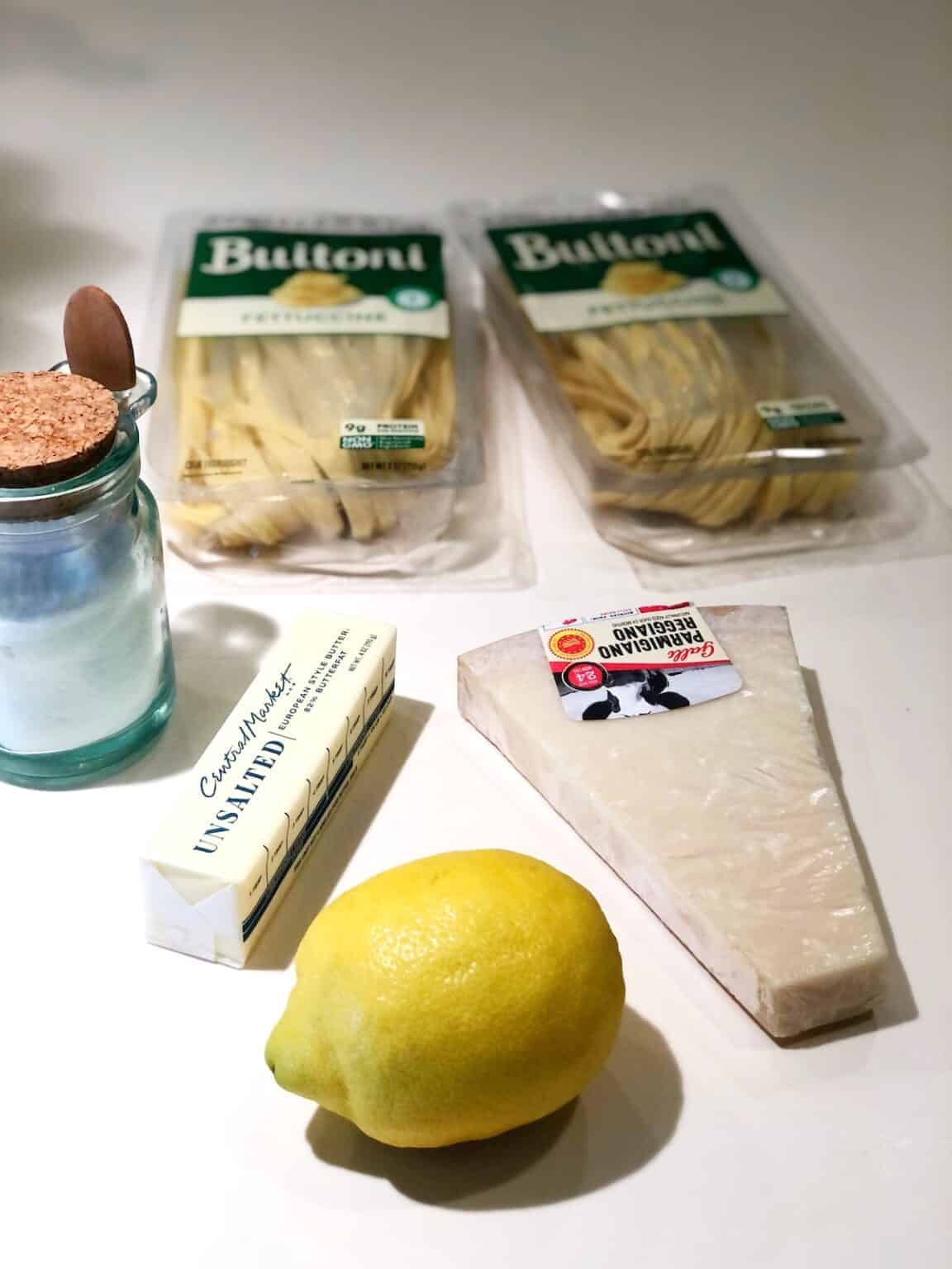 Quick And Creamy Fettuccine Al Burro - Keeping It Simple Italian