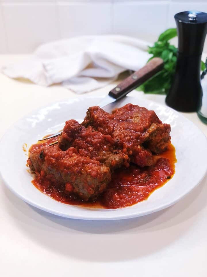 Authentic Italian Beef Braciole - Keeping It Simple Italian