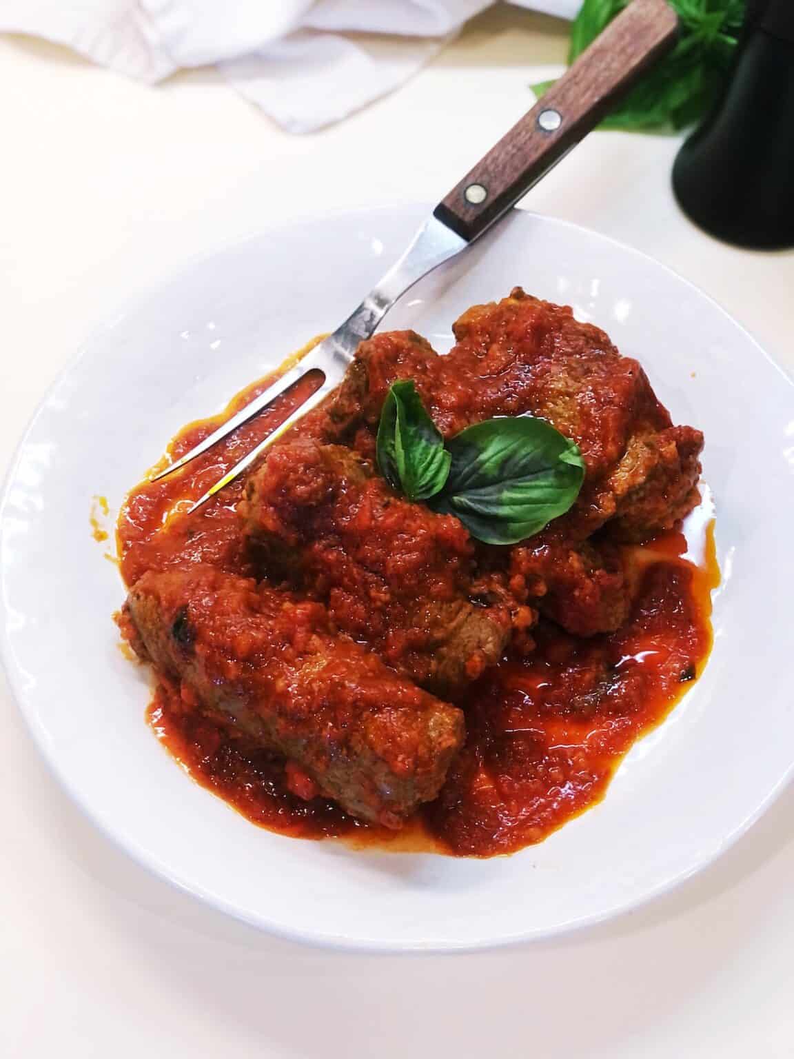 Authentic Italian Beef Braciole - Keeping It Simple Italian