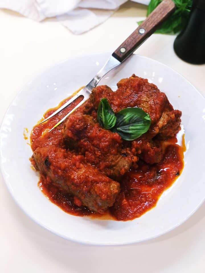 Authentic Italian Beef Braciole - Keeping It Simple Italian