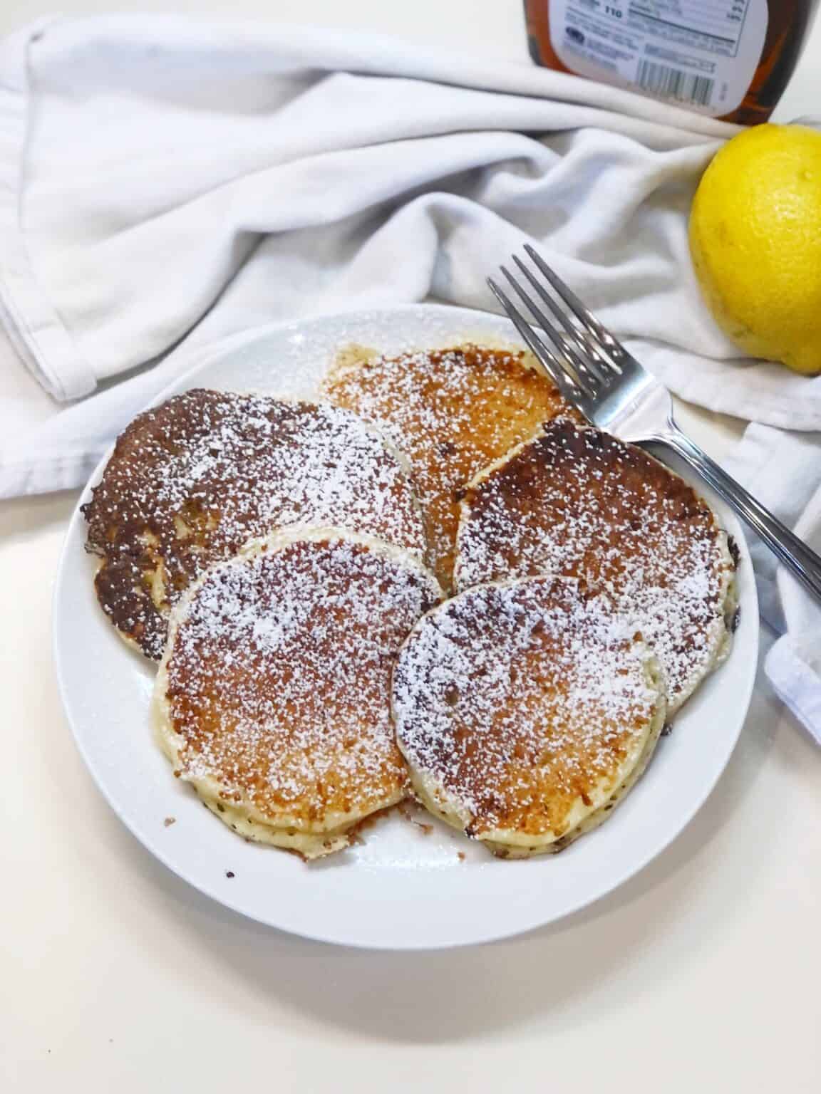 Ricotta Pancakes Made With All-Purpose Baking Mix - Keeping It Simple ...