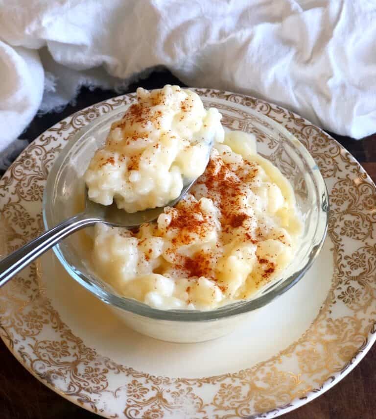 Italian Arborio Rice Pudding - Keeping It Simple Italian