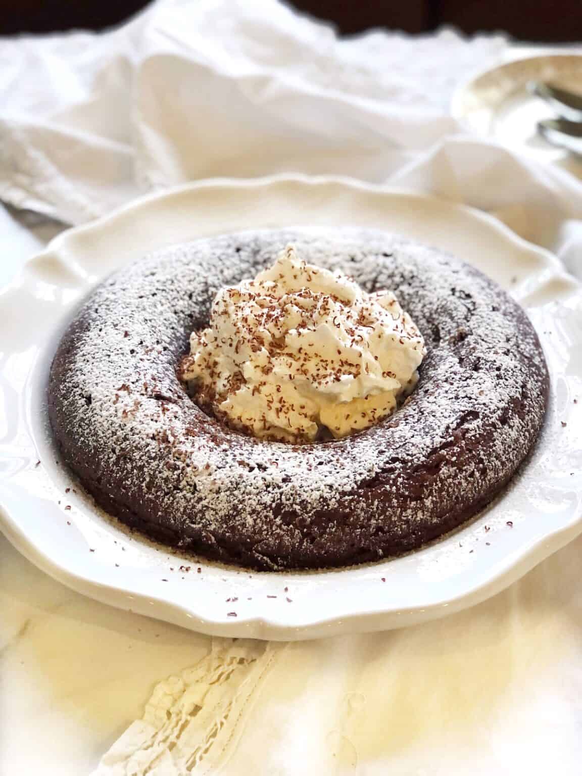 Baked Chocolate Budino For The Holidays - Keeping It Simple Italian