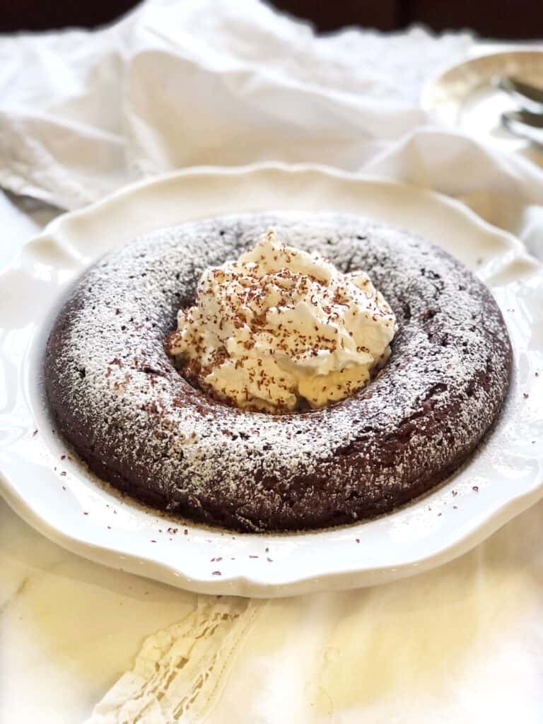 Baked Chocolate Budino For The Holidays - Keeping It Simple Italian