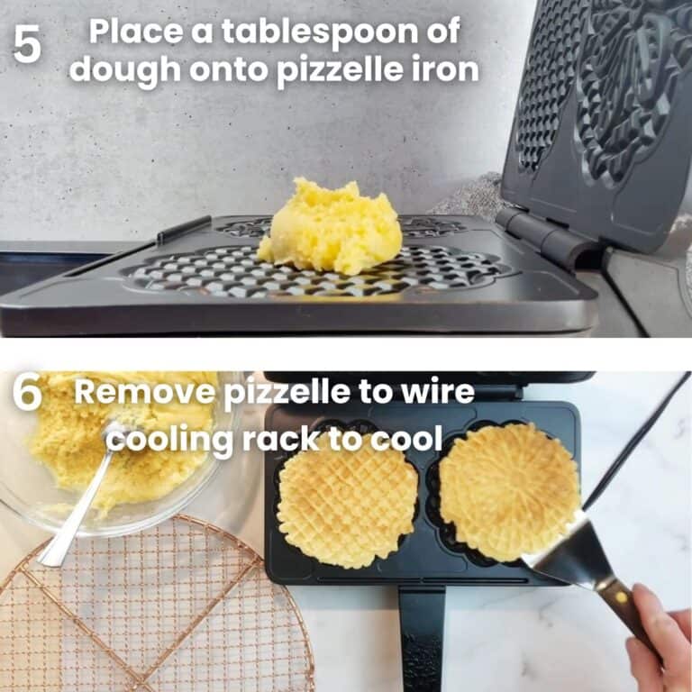 Anise Pizzelle Recipe (Italian Waffle Cookies) - Keeping It Simple Italian