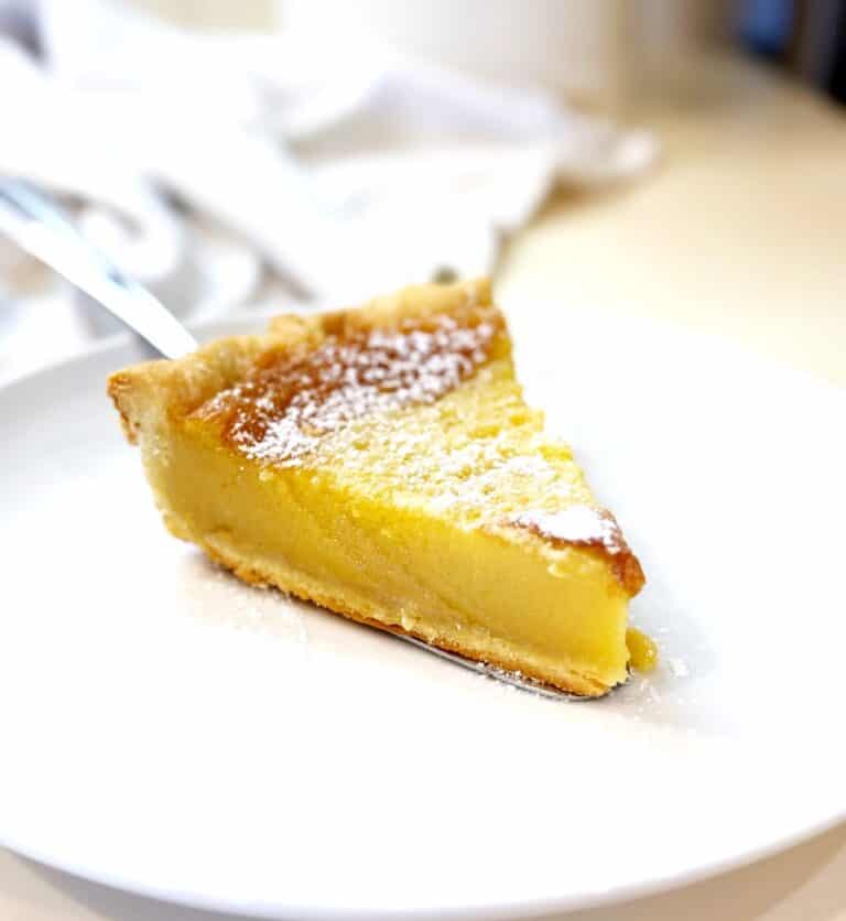 Creamy Italian Custard Pie (Easy And Delicious) - Keeping It Simple Italian
