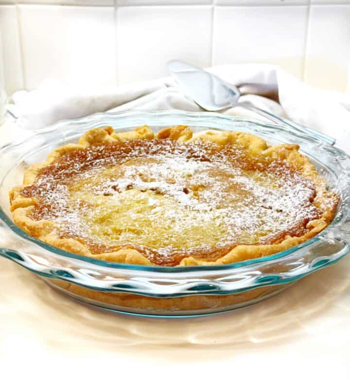 Creamy Italian Custard Pie (Easy And Delicious) - Keeping It Simple Italian